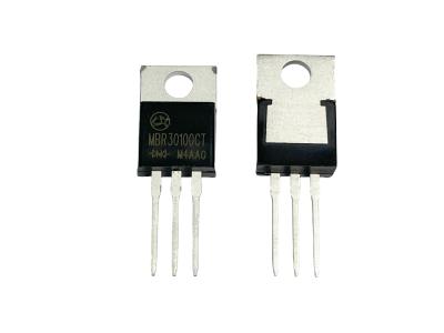 Κίνα 30A100V MBR30100CT Διοίδες Schottky χαμηλού VF με υψηλό αντίστροφο ρεύμα κορεσμού προς πώληση