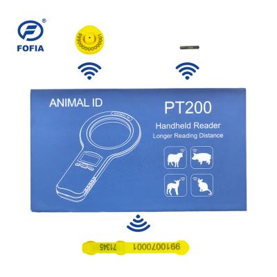 Chine Scanner à puce d'animal blanc OLED 24/7 avec lecteur RFID portable à vendre