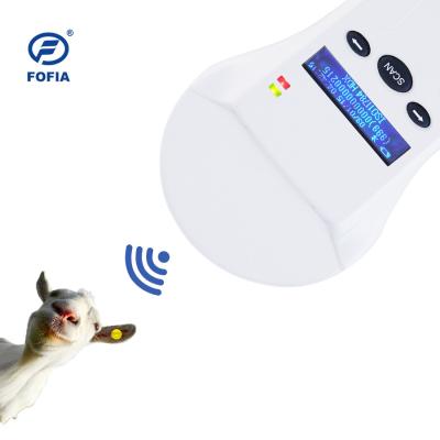 China PT580 Escáner portátil de microchips para animales para leer etiquetas ISO11784 FDX-B ID64 y HDX en venta