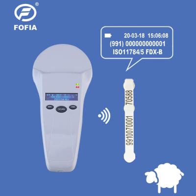 China Escáner de microchip USB RFID Lector de identificación de animales portátil en venta