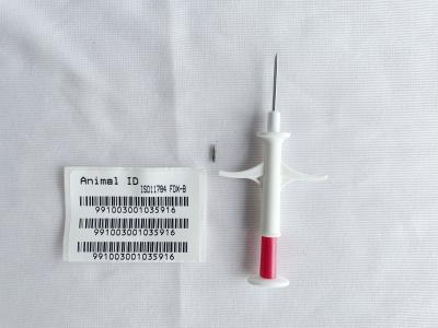 Chine HT003 Kit de seringue à micropuce – Puce RFID ISO FDX-B avec capteur de température pour le bétail à vendre