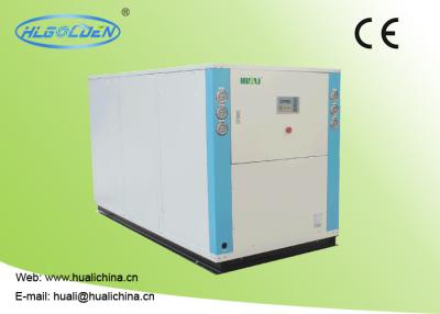 China 10.2~156 kW-Industriële het Water Koelere Doos van de Slagfilm met Dubbele Rolcompressor Te koop