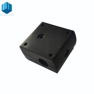 Cina PP Material Injection Moulding Products Black Square Shell Machining in vendita