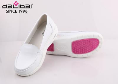 Cina Nessuna scarpa di lavoro dell'infermiere di MD dei pizzi sola, intimorisce tutte le scarpe di professione d'infermiera del cuoio bianco in vendita