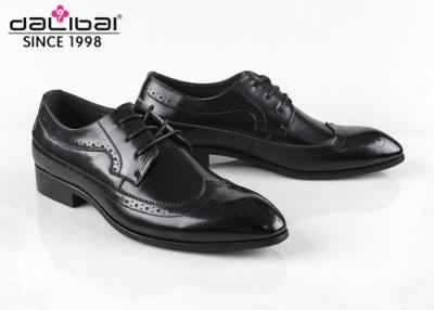 Cina Lo stile dell'Inghilterra dei fori di aria allaccia resistente di acqua delle scarpe di vestito per gli affari di affari in vendita