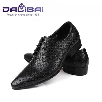 China Sapatas de couro do estilo preto clássico de Oxford das sapatas de vestido para homens, mola/outono à venda
