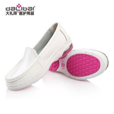 China Misstap op Witte Leervrouwen die Schoenen verzorgen Te koop