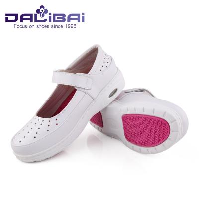 China DALIBAI de modieuze Witte Leer Medische Schoenen van Proffessional van Verzorgingsschoenen voor Verpleegsters Te koop