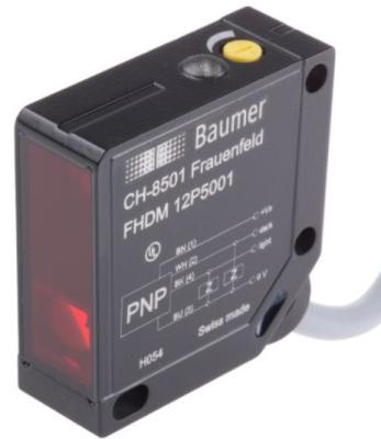 China Original Baumer Diffusensensoren mit Hintergrundunterdrückung FHDM 12P5001/S36A FHDM 12P5001/S35A zu verkaufen