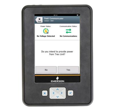 China IP54 Gehäuse und 2 GB interner Flash-Speicher Emerson TREXCHPNA9S1S Trex Gerätekommunikator für einen reibungslosen Betrieb zu verkaufen