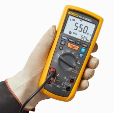 China Fluke 1587 FC Insulation Multimeter Durable Frequency Overload Protection 107 V Hz for sale
