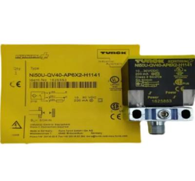 China Interruptor de proximidad inductivo inteligente Turck NI50U-QV40-AP6X2-H1141 para automatización industrial en venta
