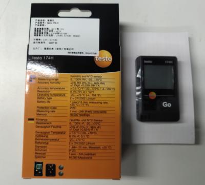 China Testo 174H Digital Temperature And Humidity Mini Data Logger Order-Nr. 0572 6560 Testo174H Data Logger for sale