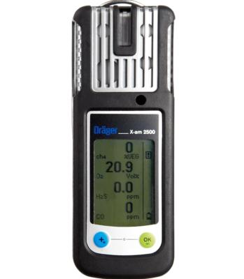 China Original Drager X-AM 2500 4-Gas Detector Draeger X-am 2500 Multi Gas Monitor LEL O2 Co H2s for sale