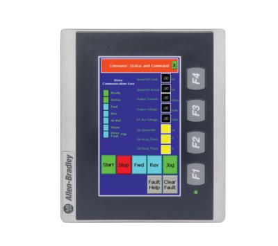 China Programmierbares Prüfer-AB Views 800 HMI der Logik-2711R-T4T Zoll 24V Bedienfeld-7 DC zu verkaufen