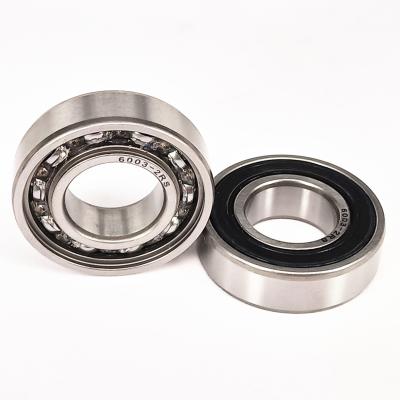 Cina Cuscinetto a sfera profondo ad alta resistenza 6003 Z2V2 aperto P6 ABEC3 della scanalatura Gcr15 per la macchina in vendita