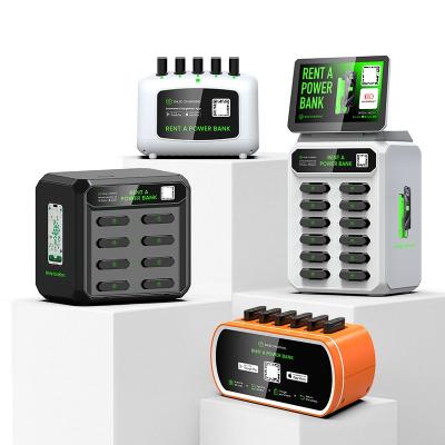 China CE Certified Portable Outdoor Power Bank Fast Charging Mobile Phone Powerbank Vending Machine Sharing Rental Chargers Station for sale
