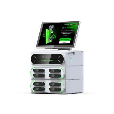 China Multi Device Charging Station with Touch Screen with Screen 8 Slots Phone Charging Station an Embedded POS Stackable Station for sale