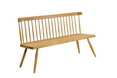 China Madera sólida de la silla larga del banco del estilo de Europa del Norte que cena la antigüedad durable de la silla para el jardín en venta