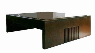 China Mesa de centro y mesas laterales de madera de ZenSide de la nuez oscura moderna para el hotel en venta