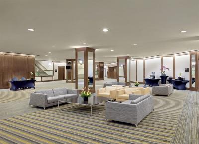 Cina Insieme cinque stelle di lusso della Tabella di ricezione dell'ebano della pagina dell'acciaio inossidabile del sofà del tessuto della mobilia dell'ingresso dell'hotel in vendita