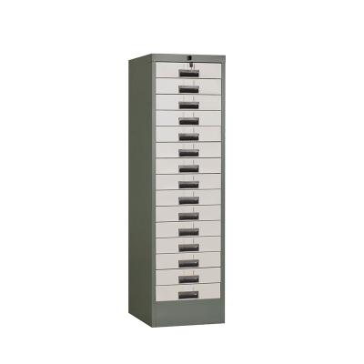 China Metaal 15 Lagen Hoogte 1324mm Sluitend Dossierkabinet Te koop