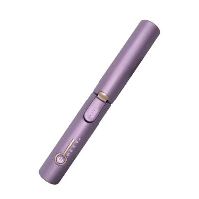Chine Des rouleaux de cheveux chauffés en plaque céramique violette à grande vitesse avec bouchons dans le monde entier à vendre