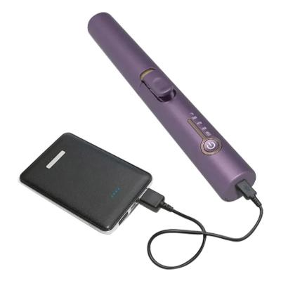 Chine Des rouleaux de cheveux chauffés en plaque céramique violette à grande vitesse avec bouchons dans le monde entier à vendre