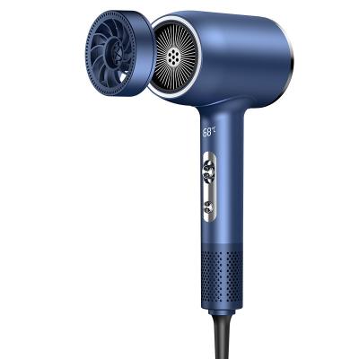 중국 전문 2400W 고속 브러쉬 없는 전기 헤어 드라이어 음이온 LED 디지털 디스플레이 낮은 소음 판매용