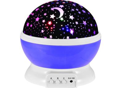 Cina Proiettore romantico del Nightlight della stella del bambino del cielo con 360 colore leggero delle lampadine 9 di rotazione 4 LED di grado che cambia per i bambini in vendita