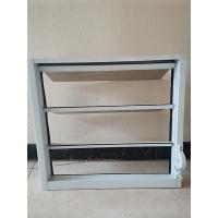 Single Glass UPVC Louver Window Aluminum Jalousie Windows With Handle Customized