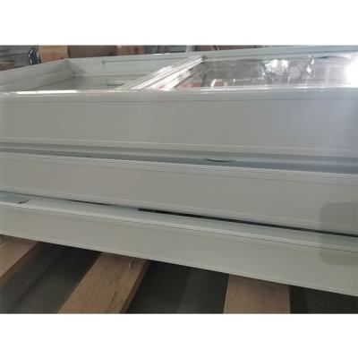 China Ventana de bahía de acristalamiento de ventana de PVC de línea delgada personalizada en venta