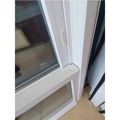 China Ventana de bahía de acristalamiento de ventana de PVC de línea delgada personalizada en venta