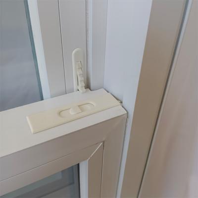 중국 ISO9001 유리 굽은 UPVC 이중 매달린 창문 사용자 정의 판매용