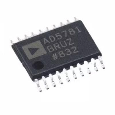 Cina Nuovi e originali circuiti integrati IC chip memoria moduli elettronici componenti TSSOP-20 AD5781BRUZ in vendita