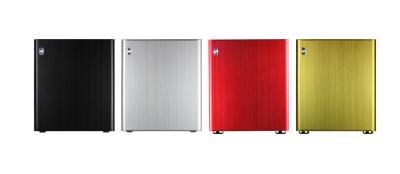 Cina Casse di alluminio del computer dell'oro di qualità superiore, piccola cassa del computer del PC del volume in vendita