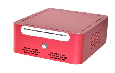 Cina Il computer di alluminio DISPARI esile rosso caso la lega di alluminio di 3.5mm senza rumore, sostiene 2,5
