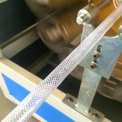 China High Capacity Pvc Fiber Reinforced Hose Machine with 60-120kg/h Output Capacity and ABB Frequency Controller for sale