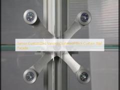 Mur rideau en verre personnalisable - Étanche, insonorisé, économe en énergie