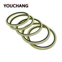 Quality PU POM Hby Buffer Seal Yellow Excavator Track Adjuster Oil Seal For Commercial Vehicles for sale