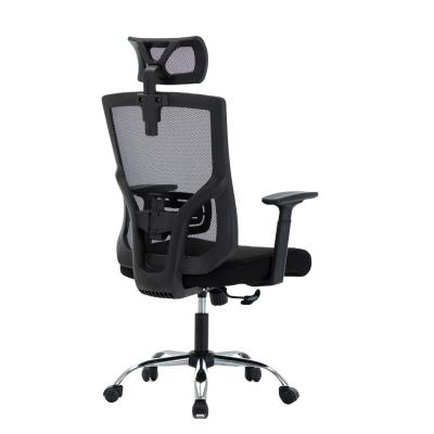 Cina Sedia di ufficio girevole con design ergonomico e supporto posteriore regolabile in vendita