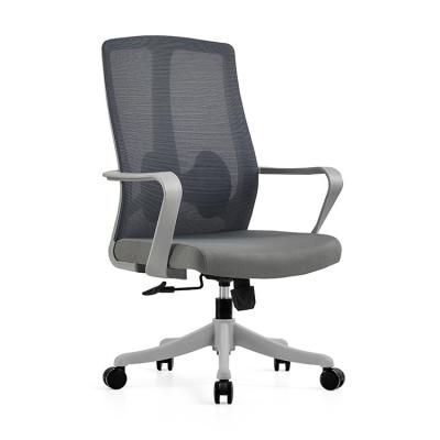 Cina Sedia da ufficio con appoggio fisso per braccio e con design ergonomico in acciaio inossidabile e maglia in vendita