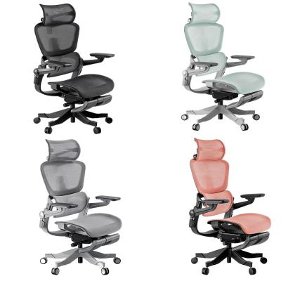 Cina ISO9001/ISO14001 Certificato Metal Boss Executive Swing Chair con poggiapiedi regolabile in vendita