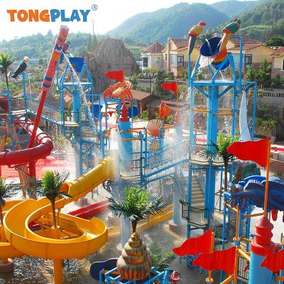Cina Bambini Piscina in fibra di vetro scivolo Parco giochi & Spazzolino in vendita