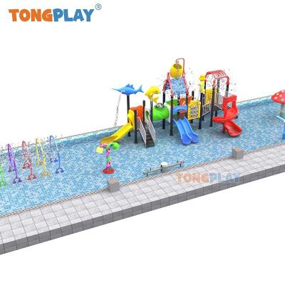 China Outdoor hoogwaardige plastic glijbanen voor kinderen pretpark speeltuin glijbanen water glijbanen Te koop