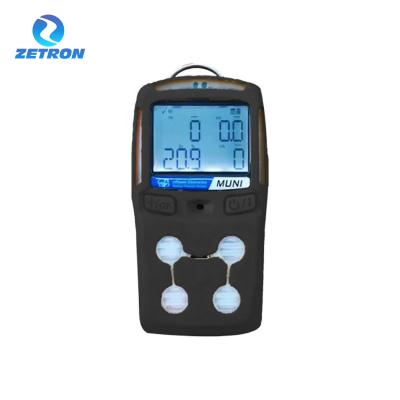 China Robusto Zetron Detector de gas portátil multi MUNI MP420 para el CO / H2S / O2 / LEL en venta