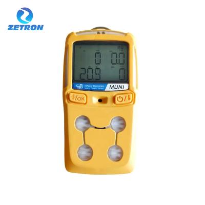 중국 가벼운 휴대용 멀티 가스 분석기 Zetron MUNI MP420 IP68 판매용