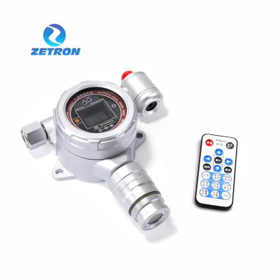 China MIC500S Detector de alarma de GLP y gas natural de fuga fijo montado en la pared con RS485 y salida de relé en venta