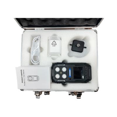 China MS104K 4 en 1 detector de gas para la detección en tiempo real de oxígeno monóxido de carbono sulfuro de hidrógeno LEL en venta