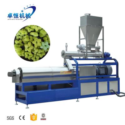 中国 food & Beverage Plant Good Structure Snacks Making Machine/High Speed Ice Cream Popcorn Cone Machine Cavity Tube Corn Puff Snacks Extruder 販売のため